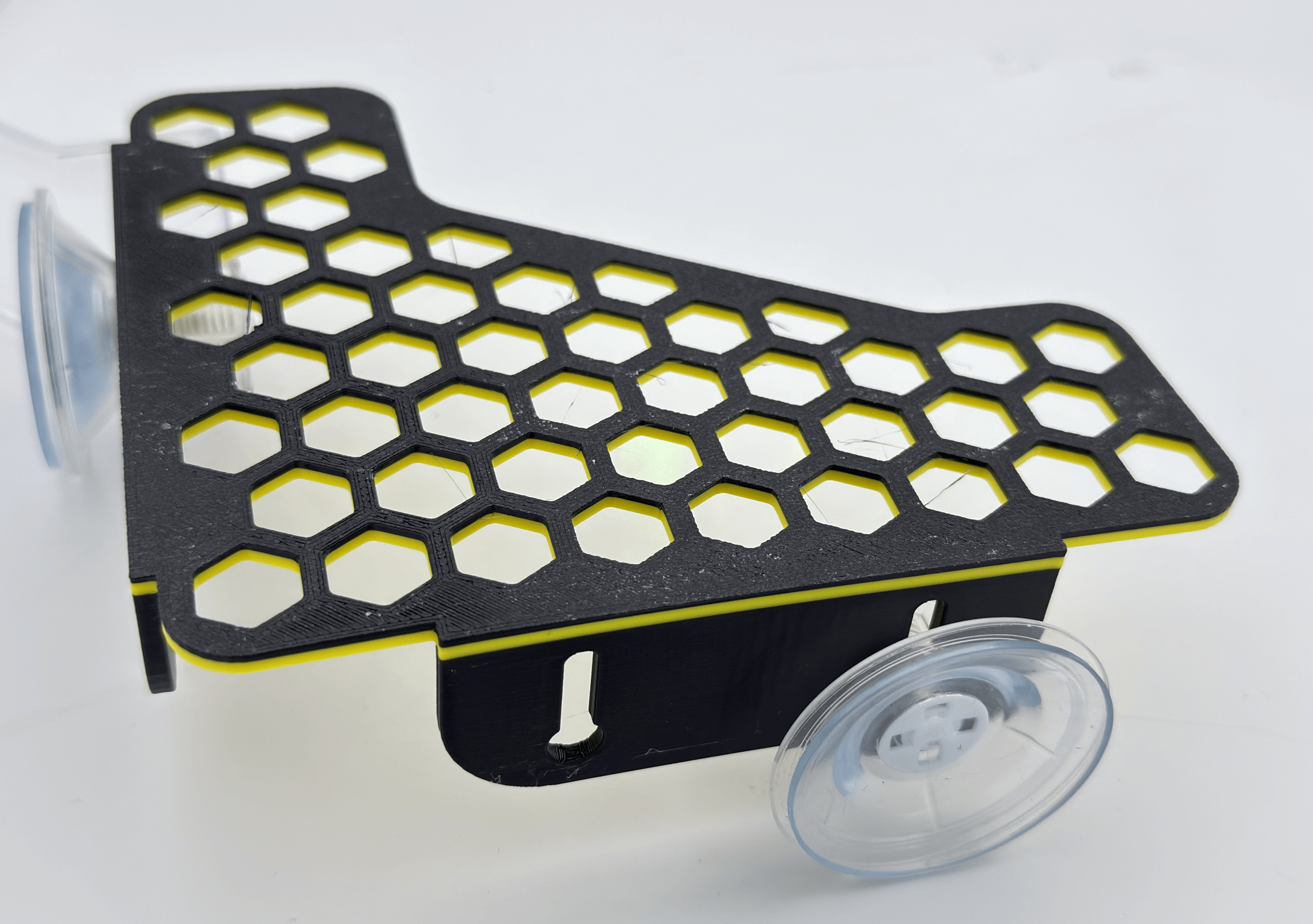 Corner Frag Rack With Suckers - Blackfish Marine