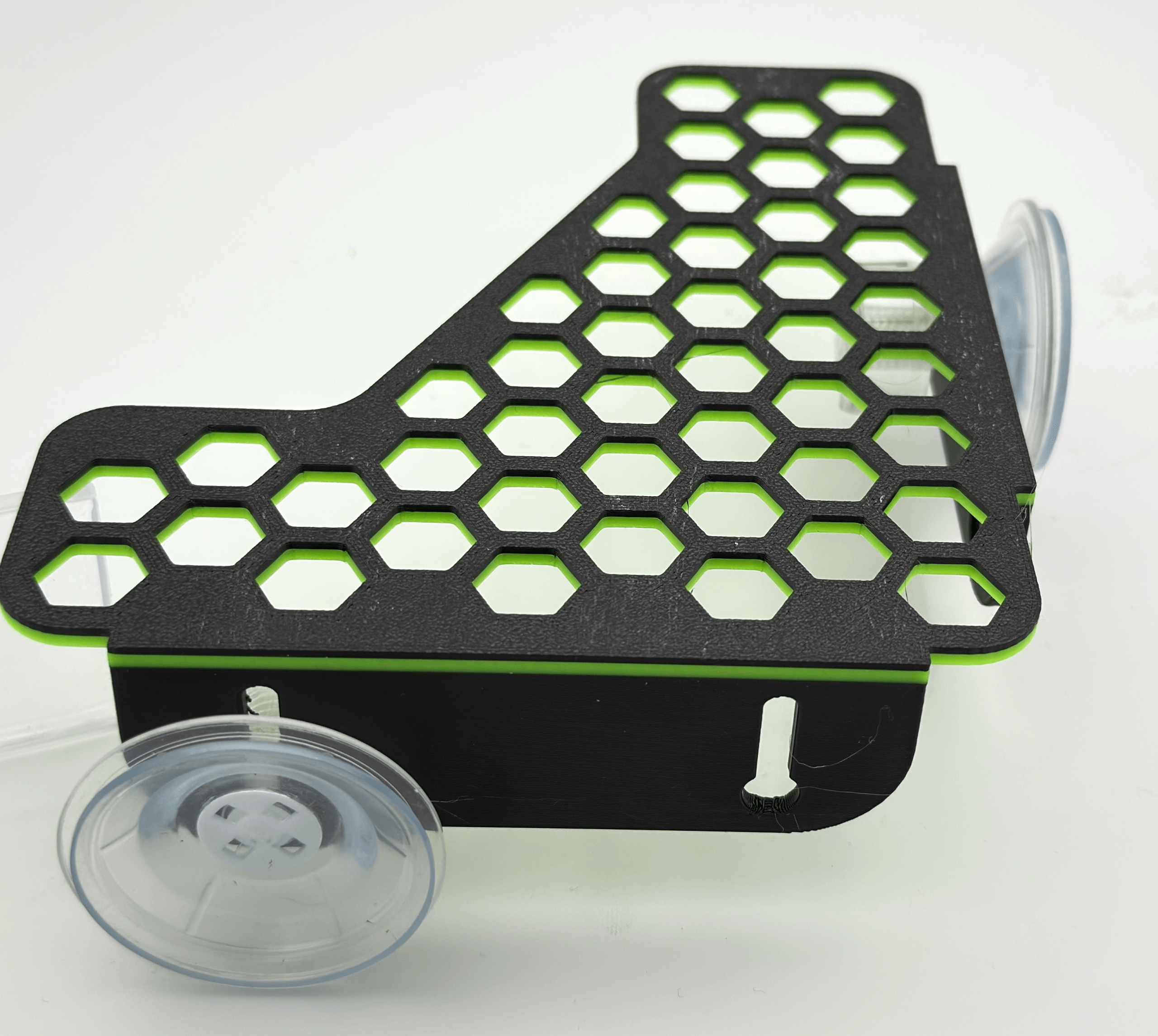 Corner Frag Rack With Suckers - Blackfish Marine